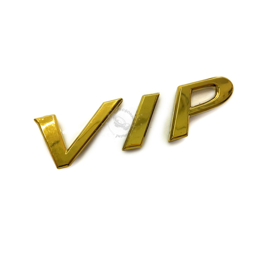 SYTLISH GOLD VIP STICKER | Shopee Malaysia