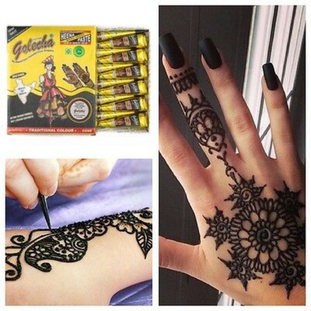 inai hitam ( 1 kotak 12 pcs) | Shopee Malaysia