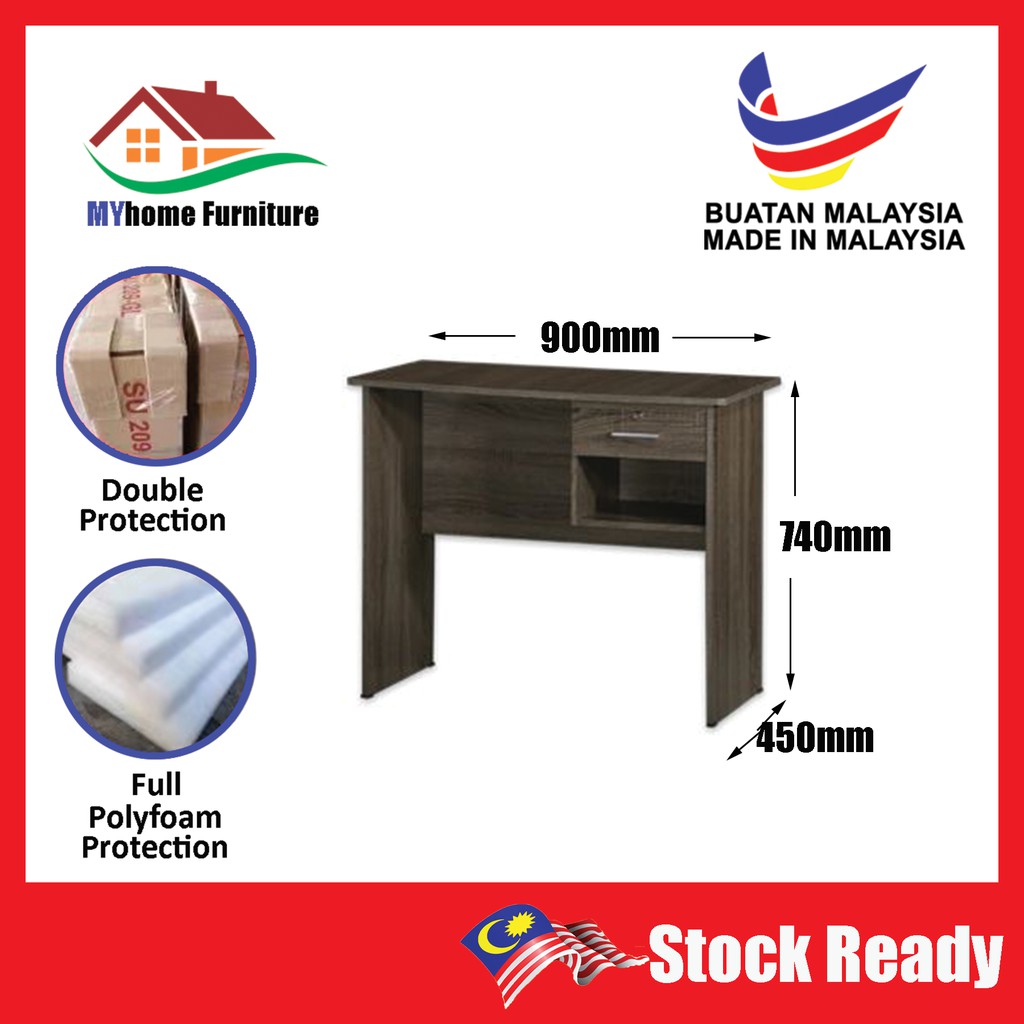 90cm Meja Belajar / Study Table / Computer Table / Office Table / 3 ...