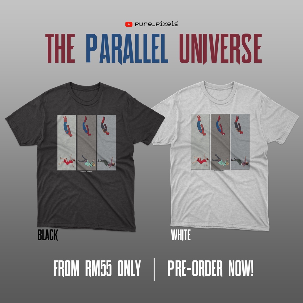 The Parallel Universe - No Way Home T-shirt | Shopee Malaysia