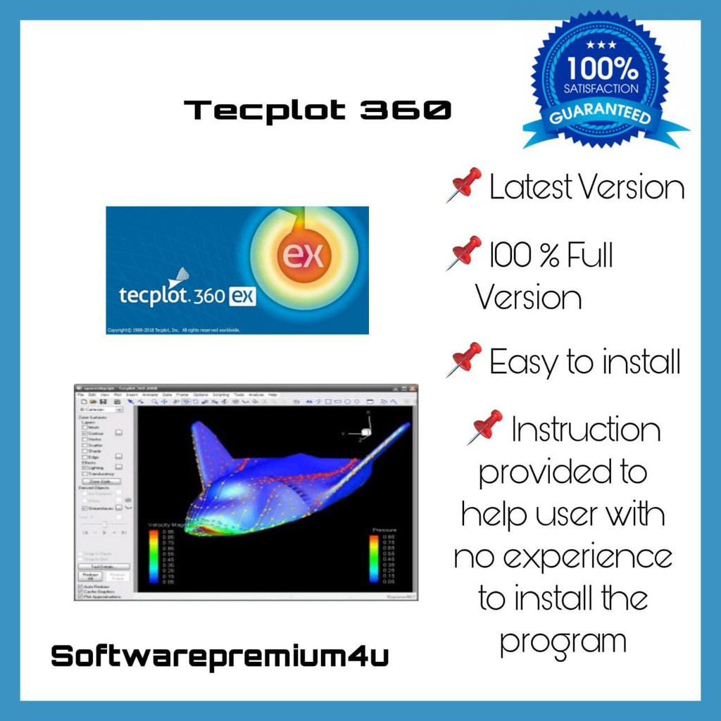 Tecplot 360 EX + Chorus 2024 R1 (2024)🔥【Latest】🔥 | Shopee Malaysia