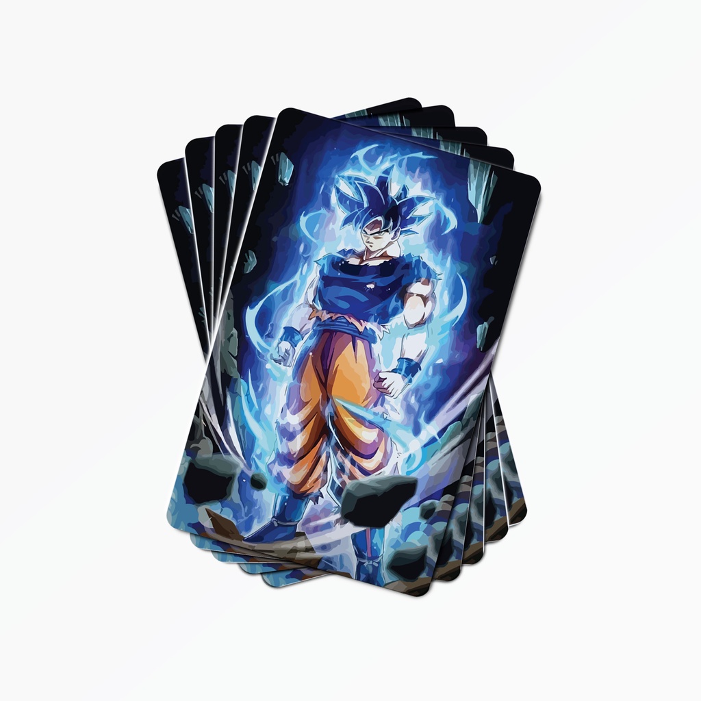 Sticker Anime Dragon Ball Goku Stiker Card Cover Touch n Go Access MRT ...