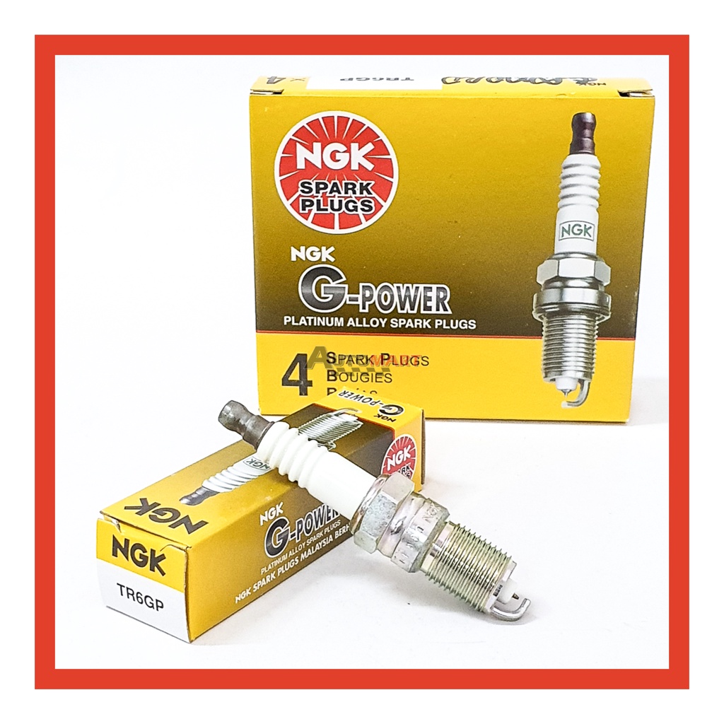 ORIGINAL NGK G POWER SPARK PLUG TR6GP PROTON EXORA CPS GEN2 PERSONA ...