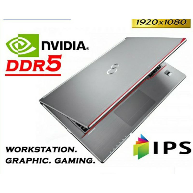 FUJITSU H730 WORKSTATION LAPTOP (REFURBISHED)I5..8GB..480SSD..QUODRO ...