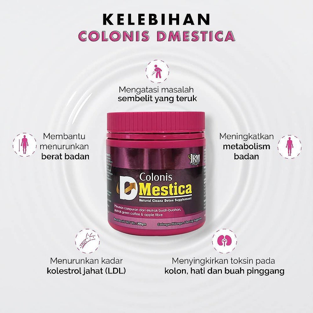 JRM DETOX COLONIS D MESTICA (100% ORIGINAL HQ) | Shopee Malaysia