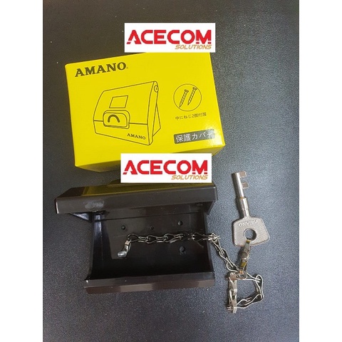 AMANO PR600 PR-600 WATCHMAN CLOCK STATION KUNCI KEY WITH BOX KOTAK ...