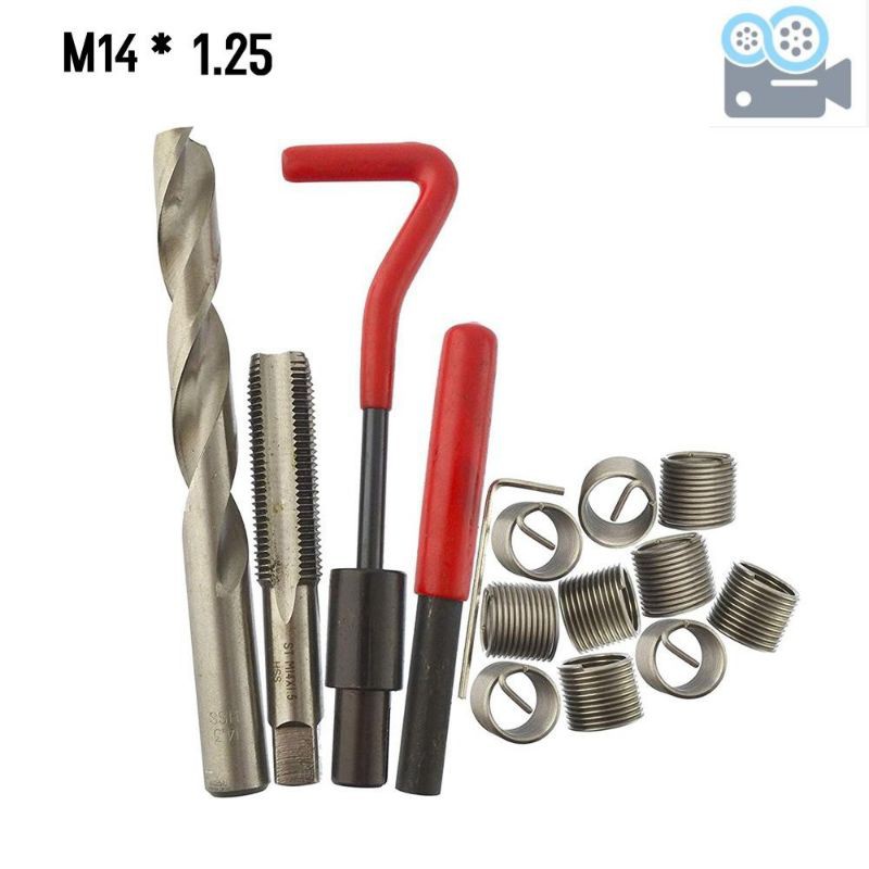M12 M14 Thread repair kit M12x1.5 insert tool Recoil M14x1.25 Yamaha ...