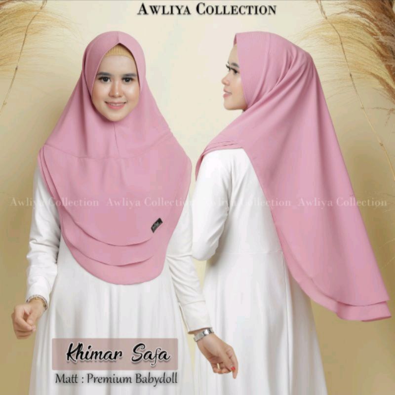 Khimar safa mini/Original Awliya collection / babydoll premium/ Three ...
