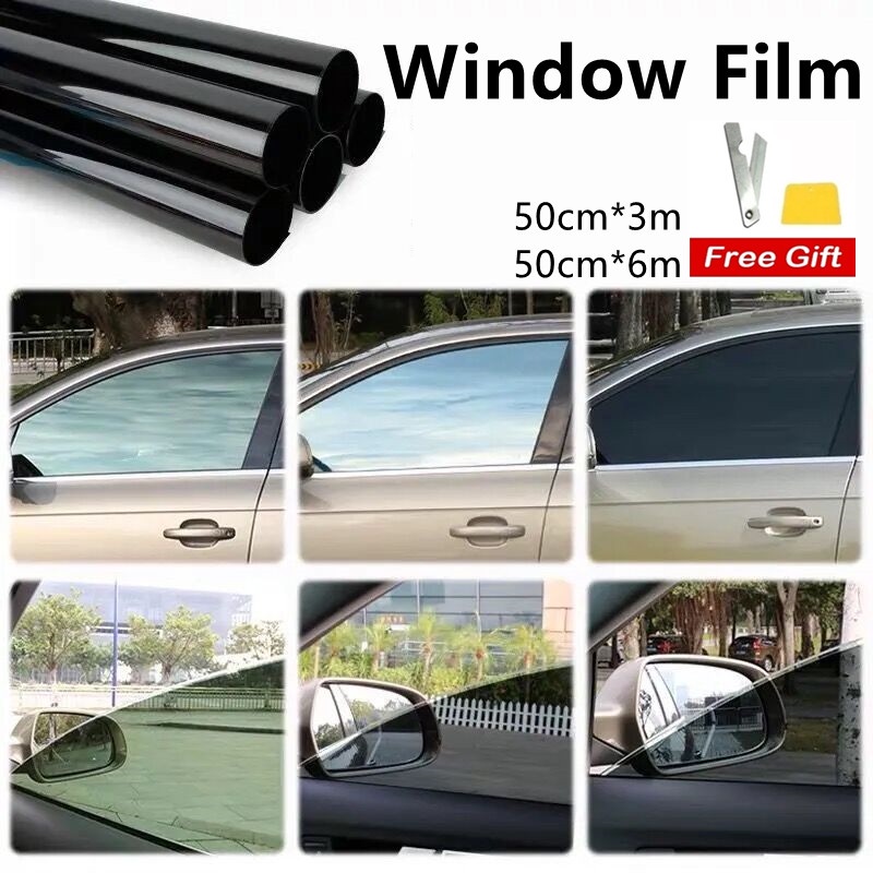 Car Window Tint Film Uv Home Window Film Tint VLT 50% Solar Car Glass ...