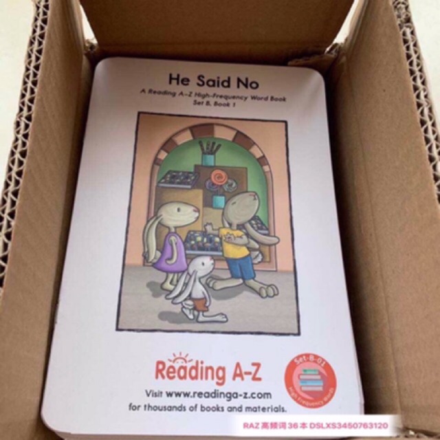 💖FREE PENINSULAR SHIPPING 💖 Reading A to Z High Frequency Word books ...