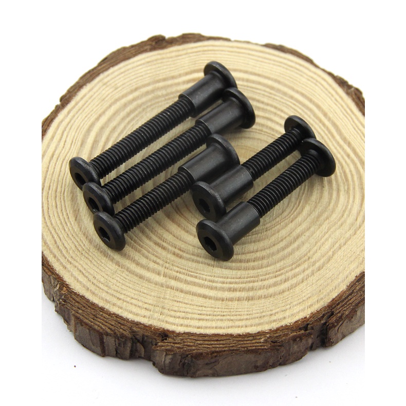 M8 black sub-female screw pair lock screw nut butt screw six ...