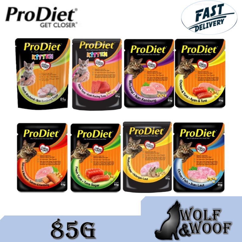 Prodiet Pouch 85g Wet Food | Shopee Malaysia