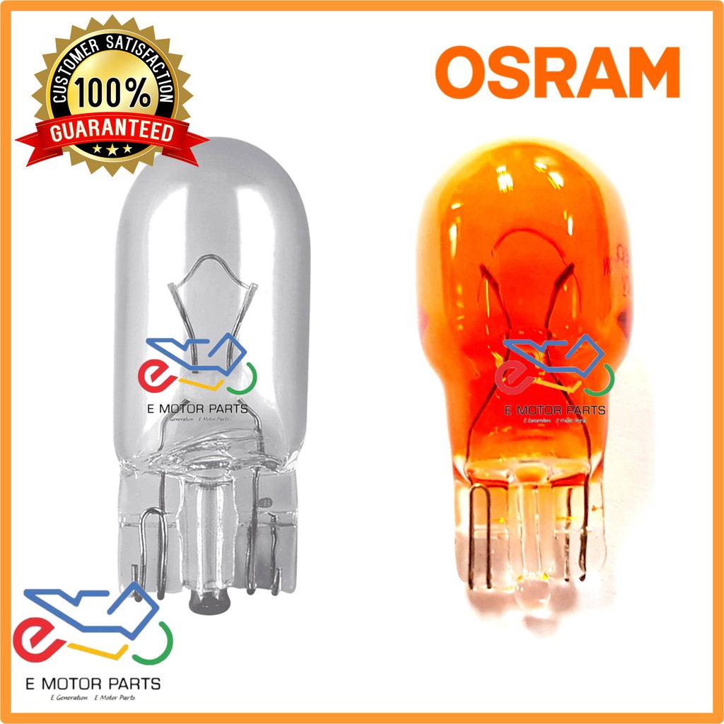 [2/10PCS] OSRAM 92910 92910A 12V W10W T10 W2.1x9.5d LIGHT BULB MENTOL ...