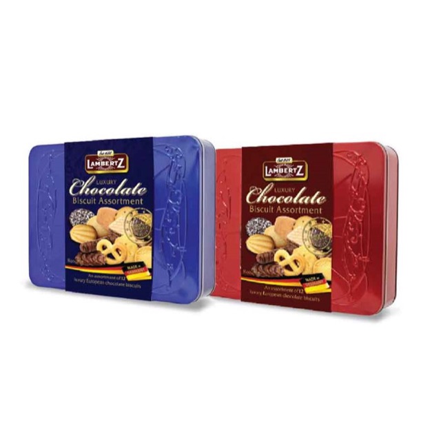 Lambertz Luxury Chocolate Biscuit Assortment 420g) | Shopee Malaysia