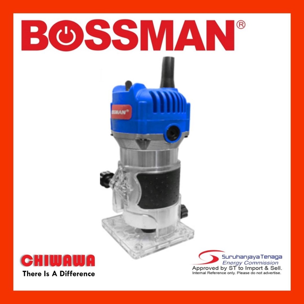BOSSMAN BR709 / BR 709 6MM TRIMMER 530W | Shopee Malaysia
