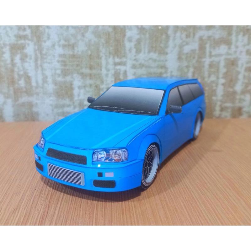 Template Paper Nissan Stagea R34 Scale 1:24 | Shopee Malaysia