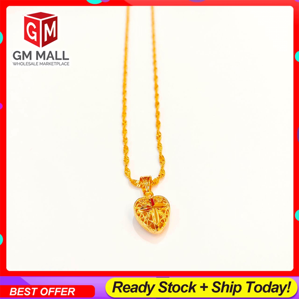 Cop 916 Emas Bangkok Emas Korea GM Mall Necklace- Rantai Leher Gold ...