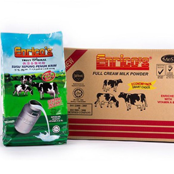 ENRICO'S FULL CREAM MILK POWDER 1kg | Shopee Malaysia