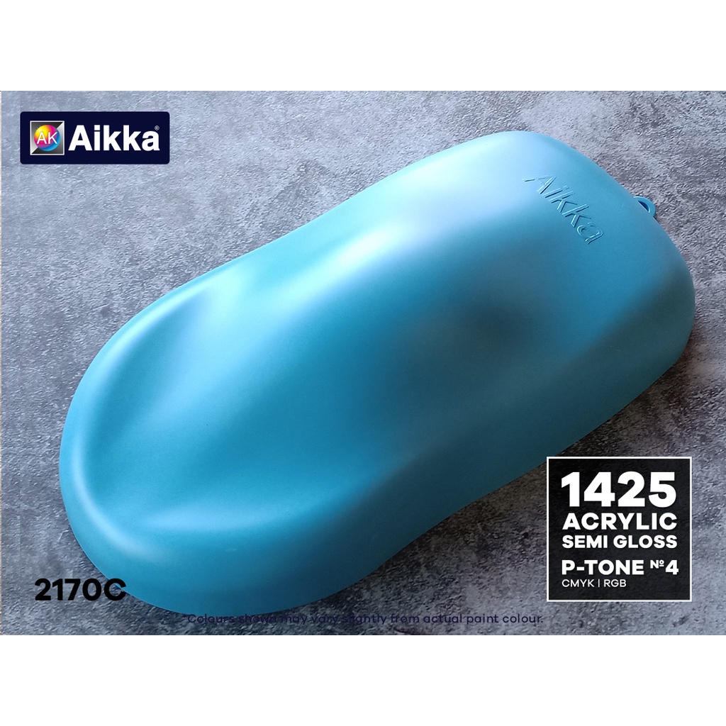 AIKKA Paint PANTONE Colour 2170C / 1425 ACRYLIC SEMI GLOSS PAINT ...