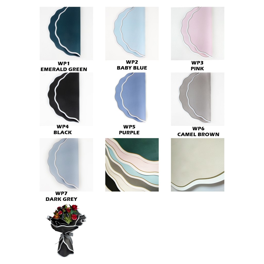 WAVE ROUND PAPER (Pack) | Shopee Malaysia