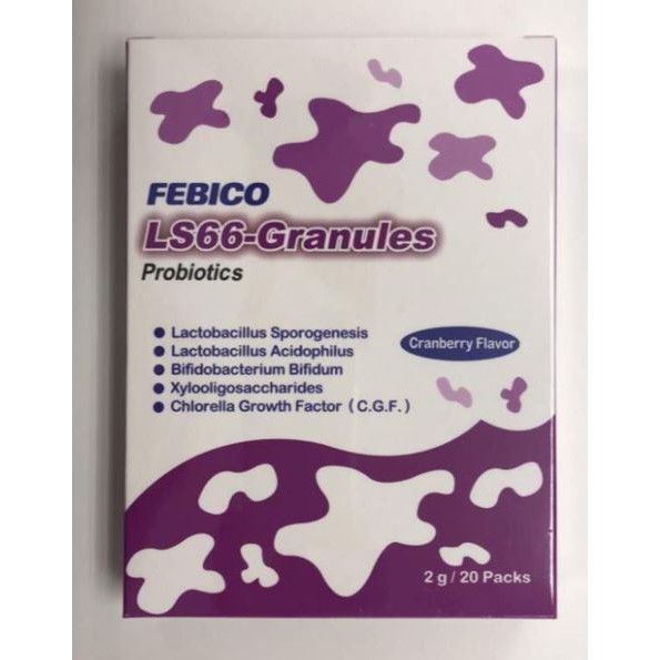 Febico LS-66 Probiotics (Lactobacillus Sporogenes) (Exp:09/01/2020 ...