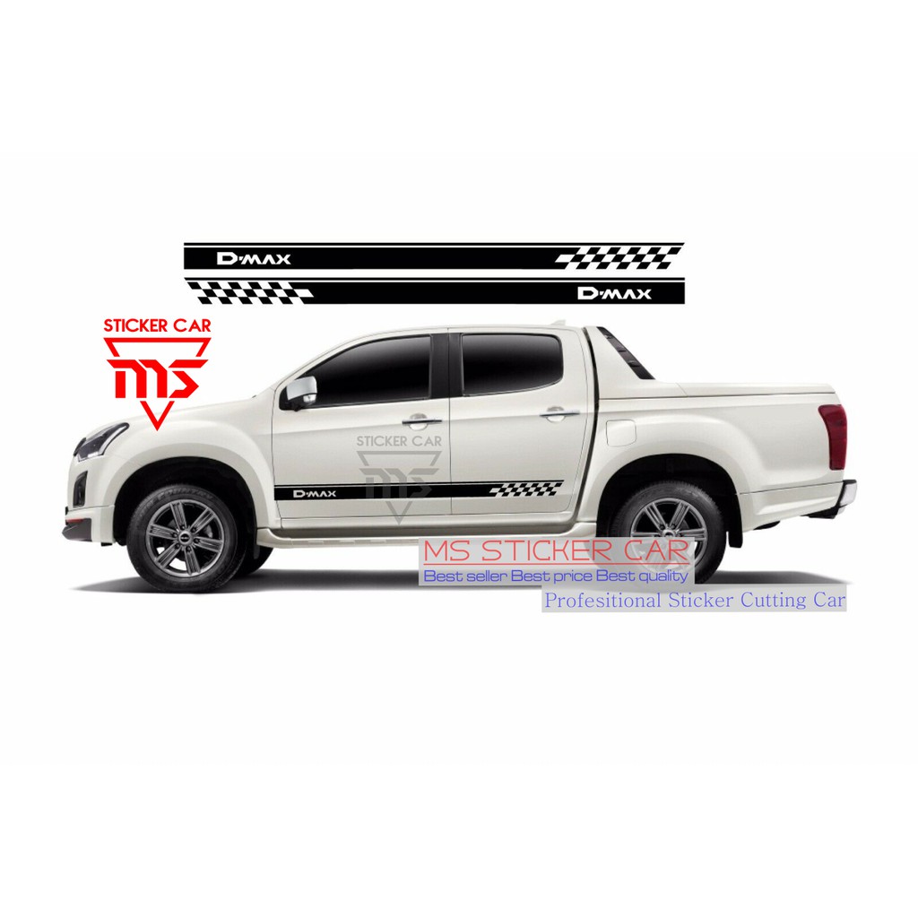 Isuzu DMAX D MAX SIDE BODY Car STICKER STICKER | Shopee Malaysia