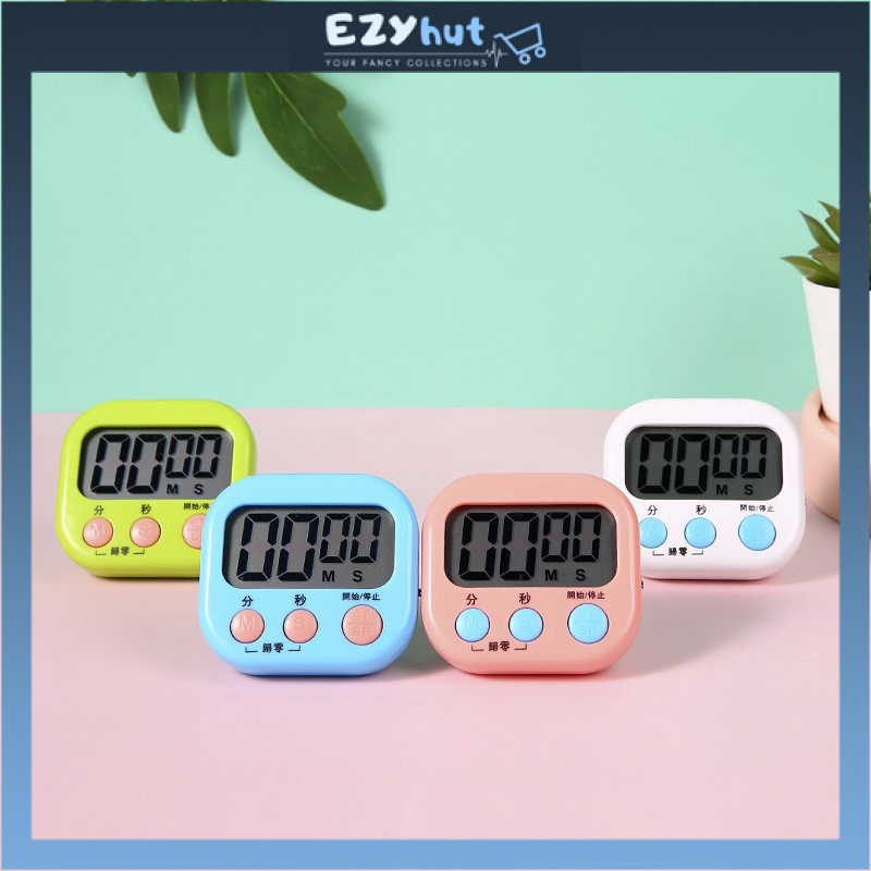 Magnetic Lcd Digital Kitchen Baking Cooking Timer Count Down Up Clock ...