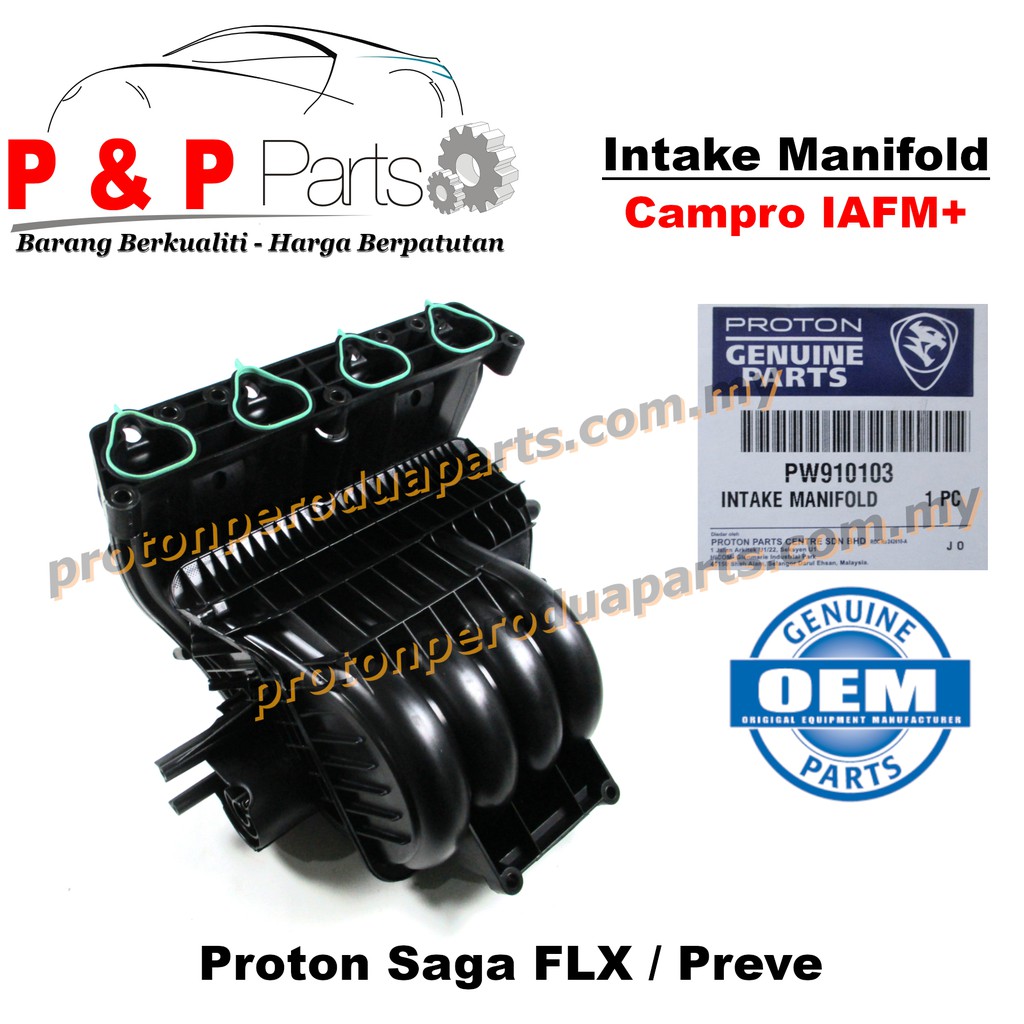 Intake Inlet Manifold - Proton Saga FLX Preve - Original Proton / OEM ...