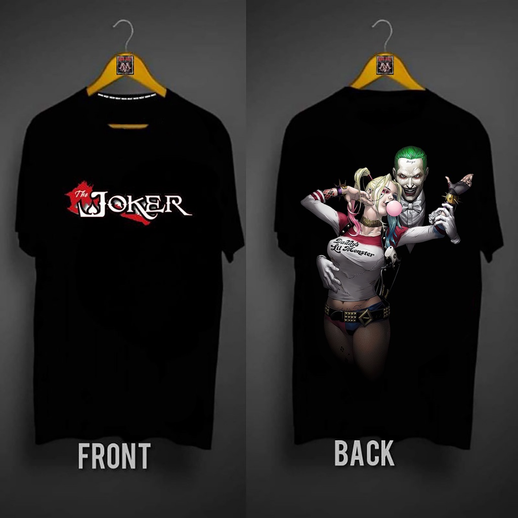 Joker round-necked devil clown 3D digital printed men's T-shirt ...