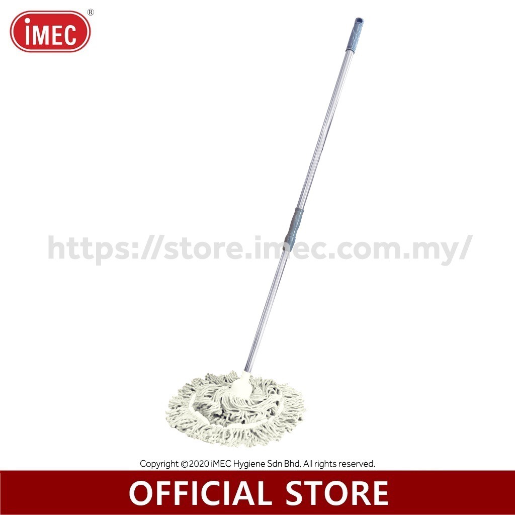 IMEC DW10 Dolly Round Looped Mop with Telescopic Adjustable Handle ...