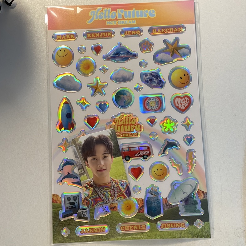 nct dream mark hello future epoxy sticker set | Shopee Malaysia