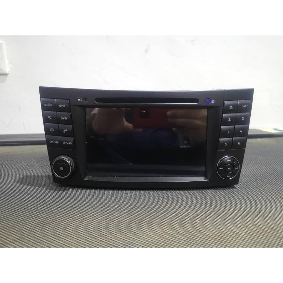 Mercedes Benz W211 Android Navigation System Radio Double Din Player ...