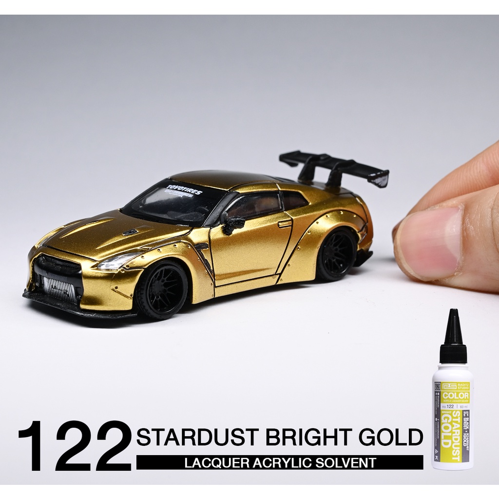 [RADITZ STUDIO] STARDUST & METALLIC SERIES Pre-Thinned Paint For Gundam ...