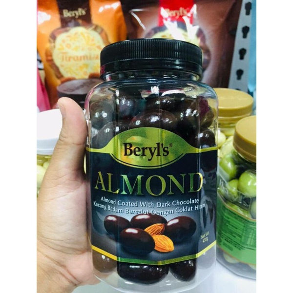 BERYL'S ALMOND CHOCOLATE JAR PELBAGAI PERISA (380g~450g) | Shopee Malaysia