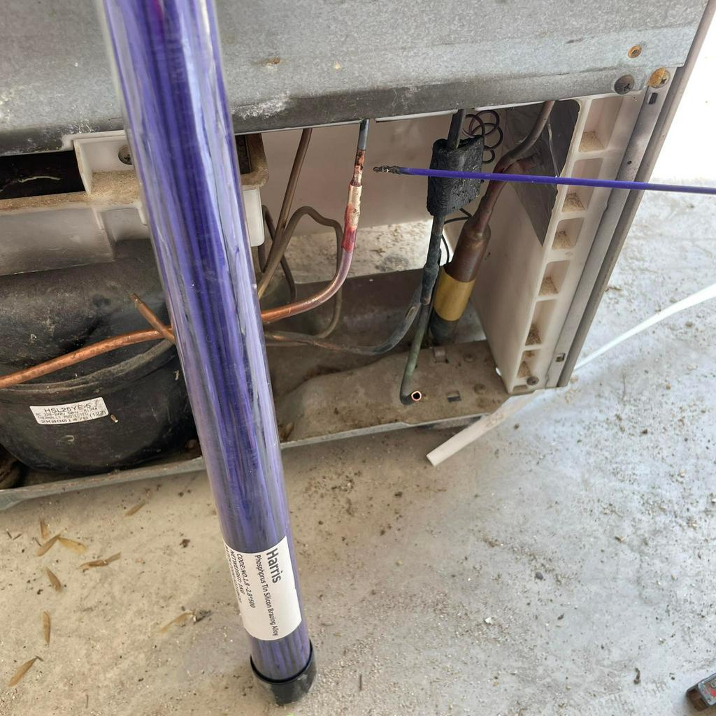 2PCS【COPPER + IRON】WELDING BLUE ROD FLUX FRIDGE PETI AIS HARRIS ...