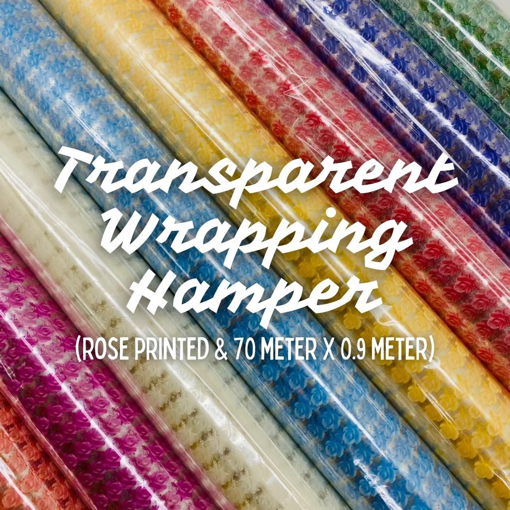 Opp Transparent Wrapping Hamper Plastik Hamper 0.9 meter x 70 meter ...