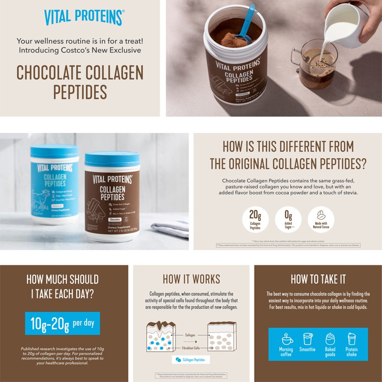 Vital Proteins Unflavored Collagen Peptides / Vital Proteins Collagen ...