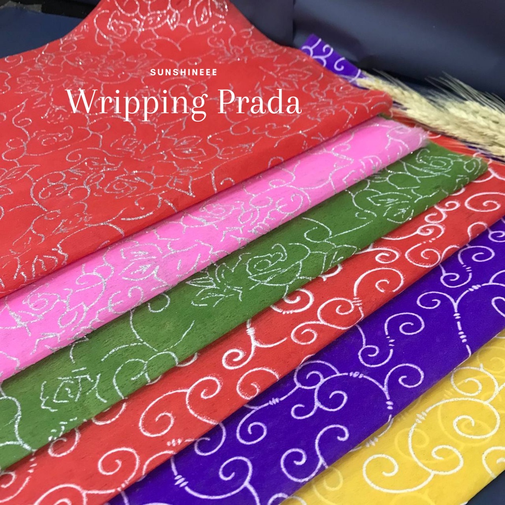20pcs Wrapping Prada | Kertas Baldu | Bouquet Murah | Alas | Hadiah ...