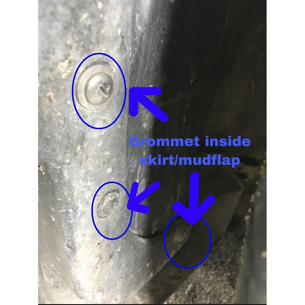 Honda Toyota Hilux Viva Myvi Vios Camry Fender clip screw grommet for ...