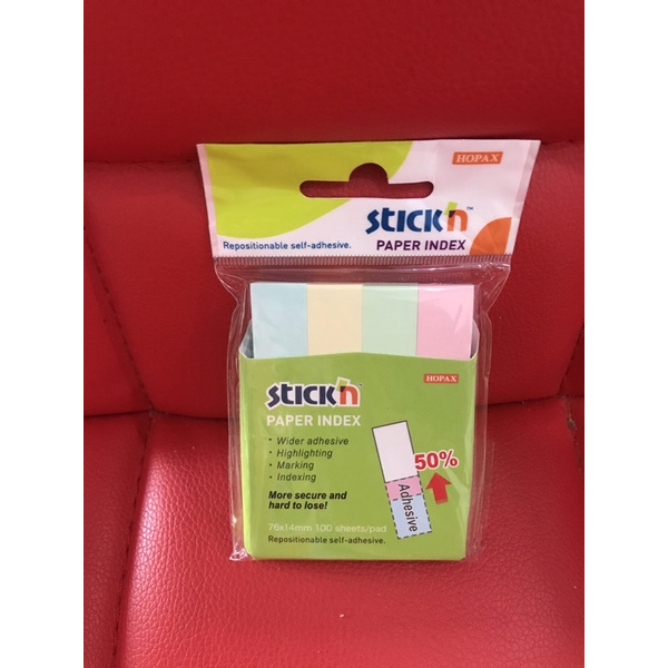 HOPAX Paper Index / Index Divider / Filing Tabs (76x14mm) | Shopee Malaysia