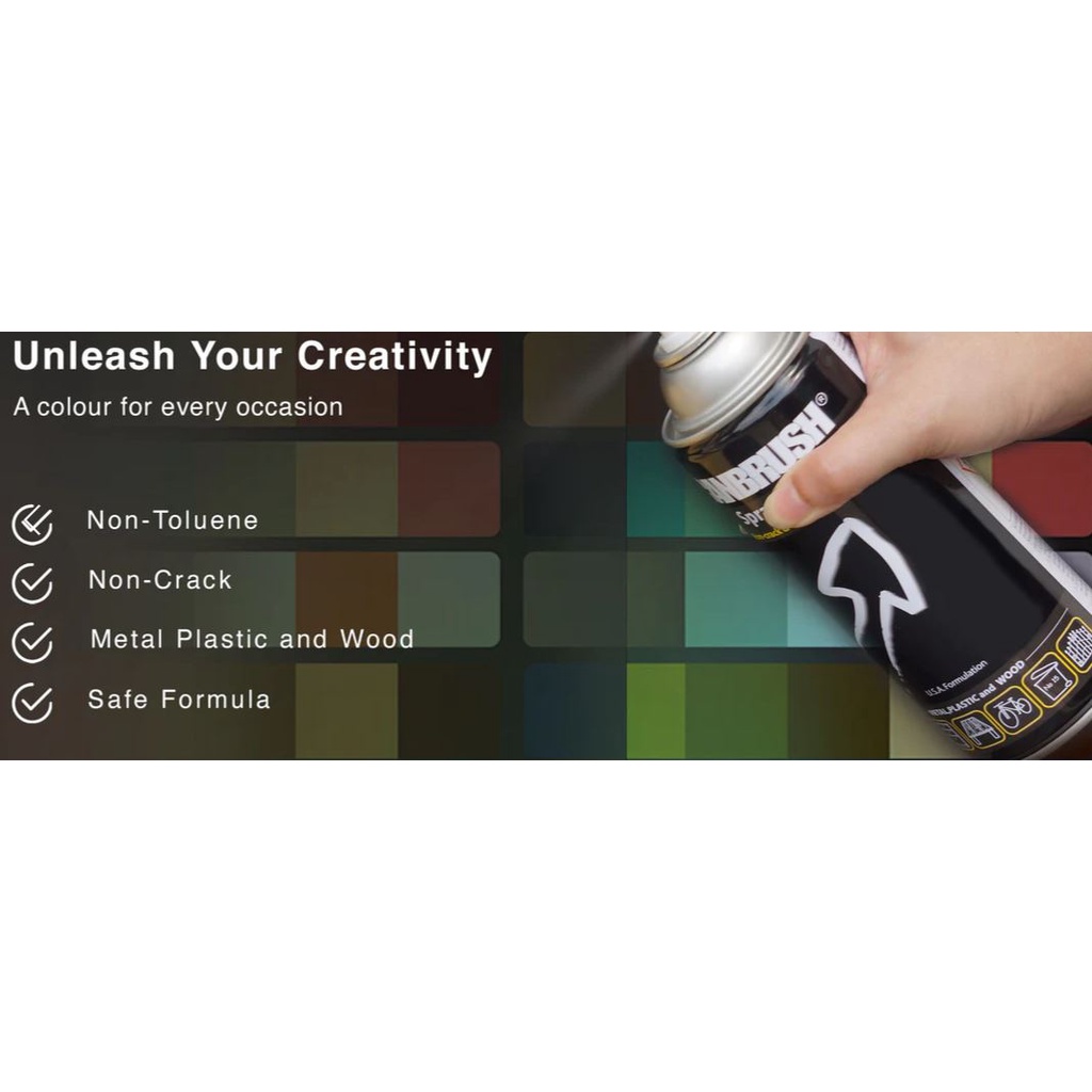 CANBRUSH SPRAY PAINT/ CAT SPRAY - FLUORESCENT COLOUR [ CLEARANCE SALES ...