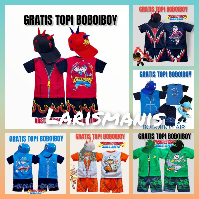 CHILDREN'S COSTUME SET WITH BOBOI CHARACTER, CHOICE OF ELEMENTS, GET A ...