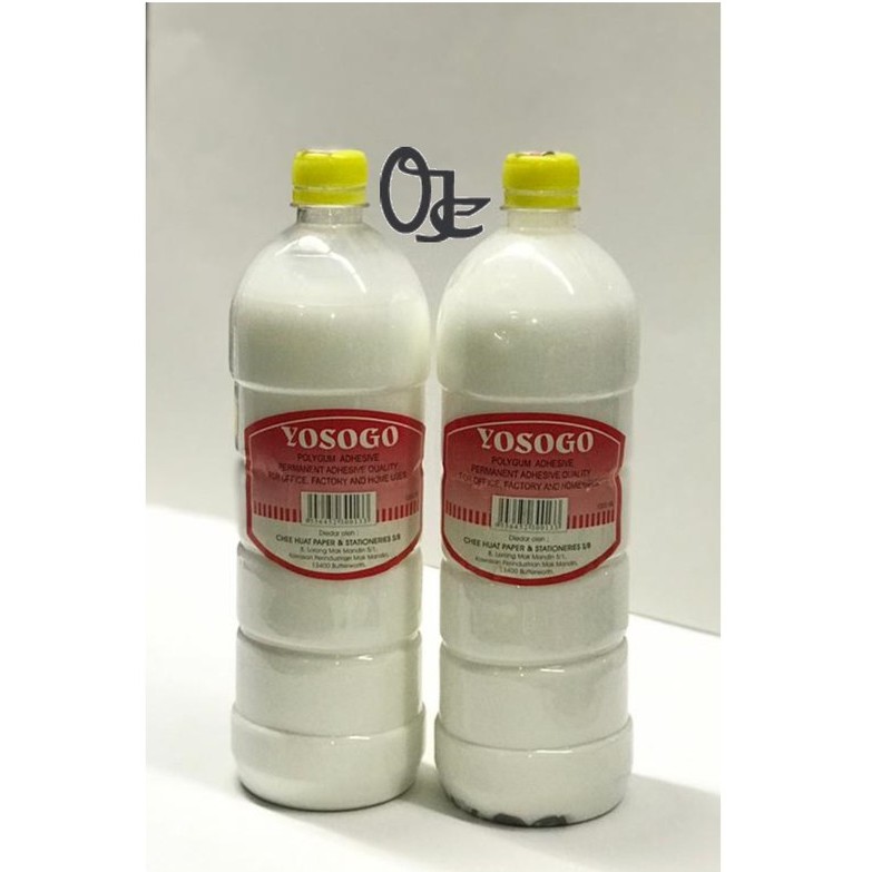 YOSOGO POLYGUM WHITE GLUE 1000ml | Shopee Malaysia