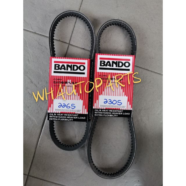 PERODUA KANCIL 660 850 FAN BELT BANDO (2265+2305) (1SET=2PC) | Shopee ...