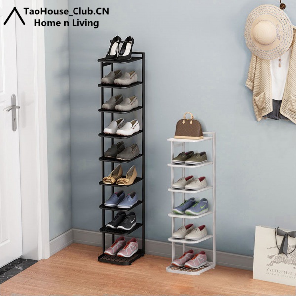 【Taohouse】Shoe rack simple shoe cabinet furniture black and white shoe ...