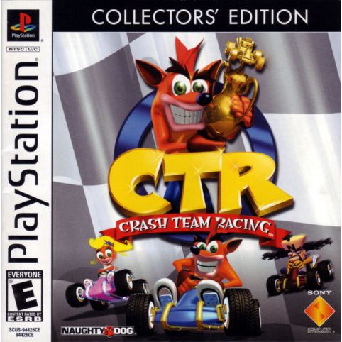 [CTR] Crash Team Racing 🔥PS 1 GAME🔥 Purpleray CD Games PlayStation 1 ...