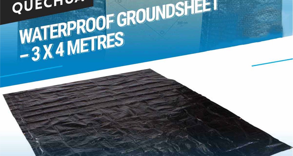Decathlon Camping Ground Sheet Waterproof - Quechua | Shopee Malaysia
