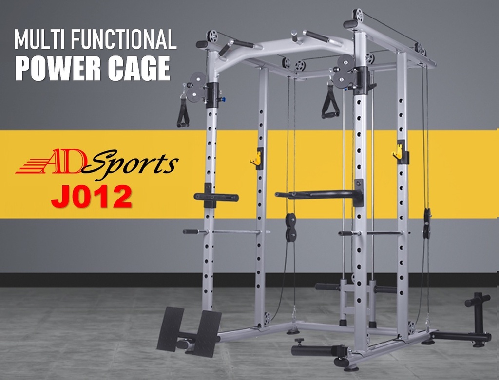 🔥🔥 ADSports J012 Multi-Function Power Cage Commercial Weight Cable ...