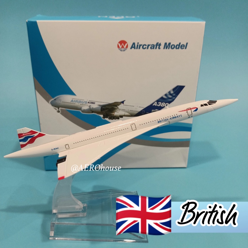 Latest Aeroplane/152 Aircraft Model- The Air British F-BVFB Concorde ...