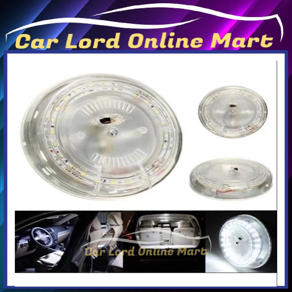 Universal 683 LED Circle Round Ring Car Vehicle Indoor Room Lamp Light ...